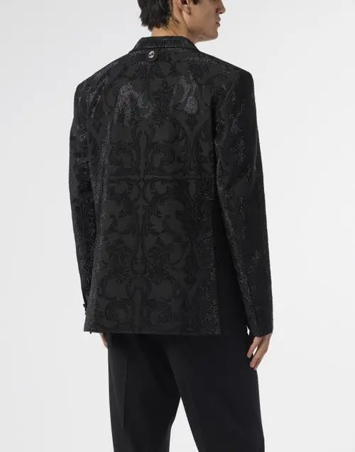 BILLIONAIRE Blazer Brocade Strass