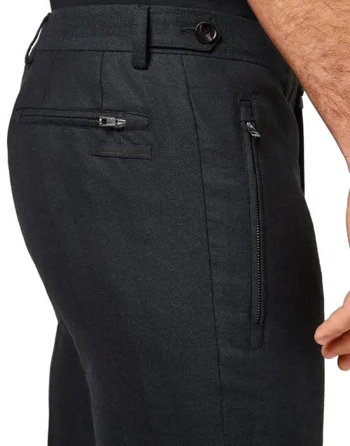 BILLIONAIRE Long Trousers Zipped