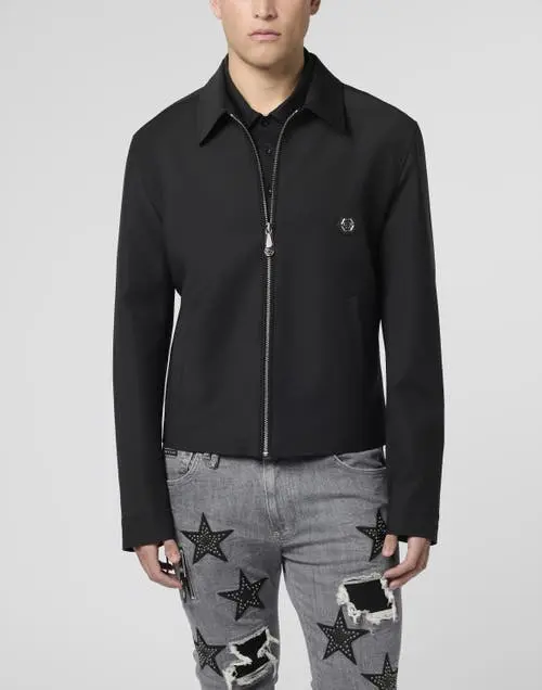 Philipp Plein Wool Blouson