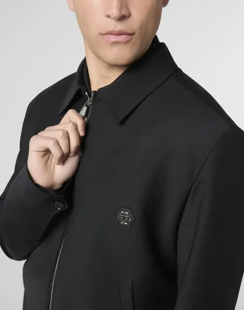 Philipp Plein Wool Blouson