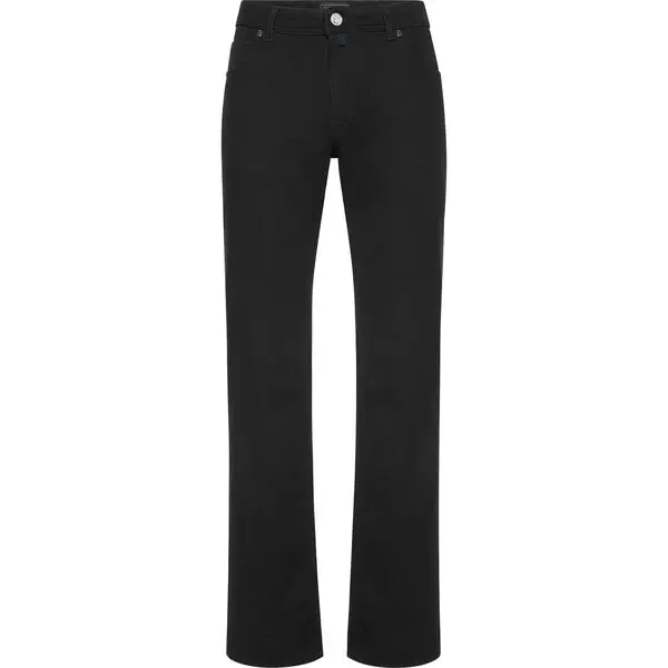 BILLIONAIRE 5 Pockets Daddy Straight Cut Jeans - Black