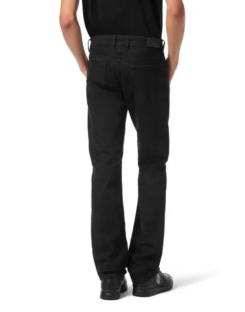 BILLIONAIRE 5 Pockets Daddy Straight Cut Jeans - Black