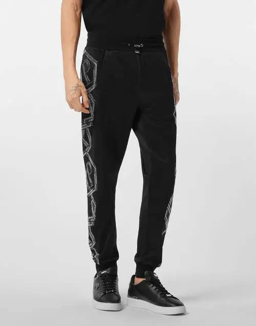 Philipp Plein Trousers Jogging Chains