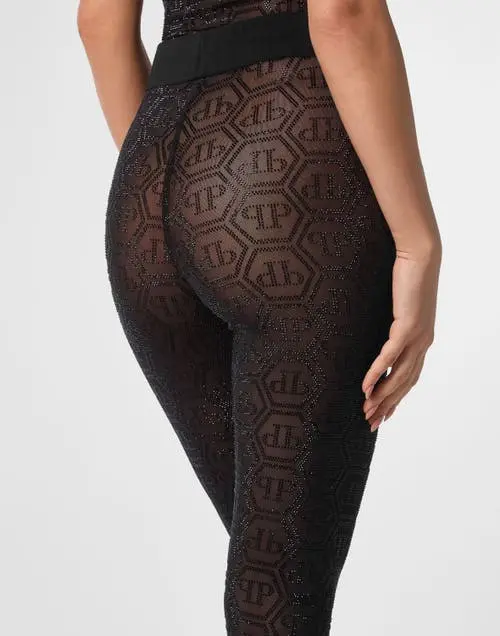 Philipp Plein Sport Leggings Monogram