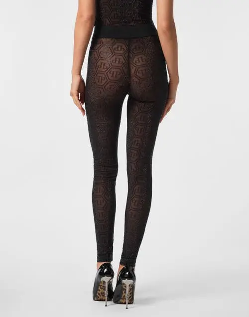 Philipp Plein Sport Leggings Monogram