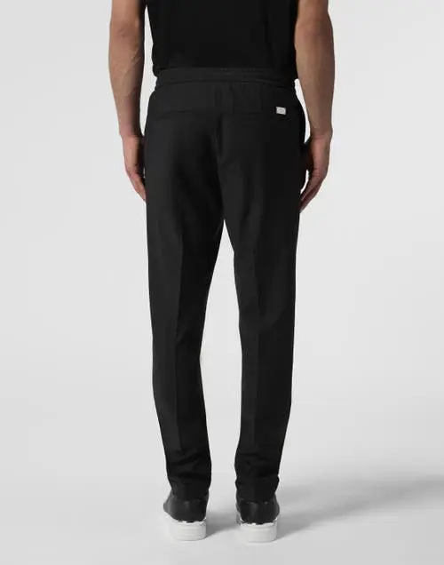Philipp Plein Wool Gigolo Fit Trousers