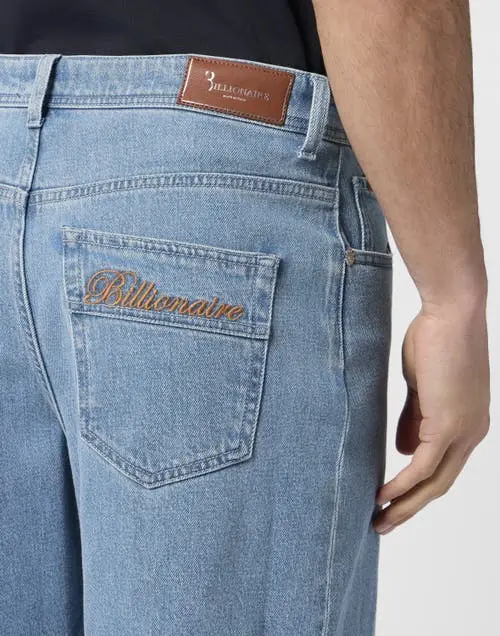 BILLIONAIRE Denim Shorts Bb Signature