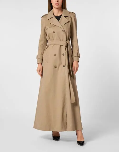 Philipp Plein Trench Coat Monogram