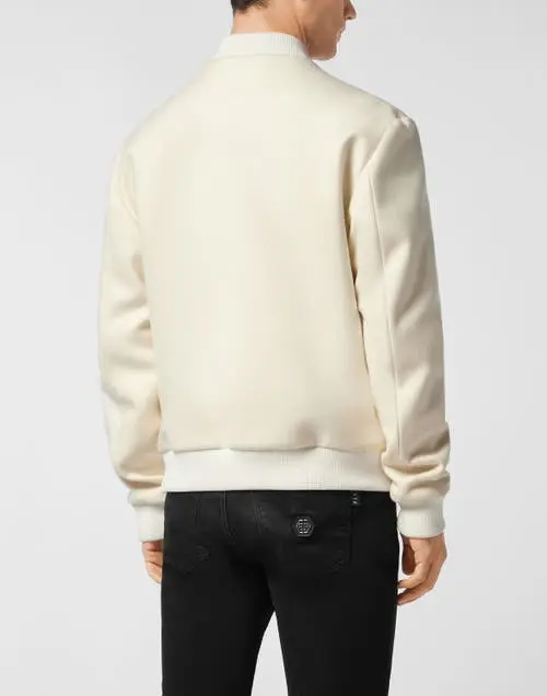 Philipp Plein Bomber - Offwhite
