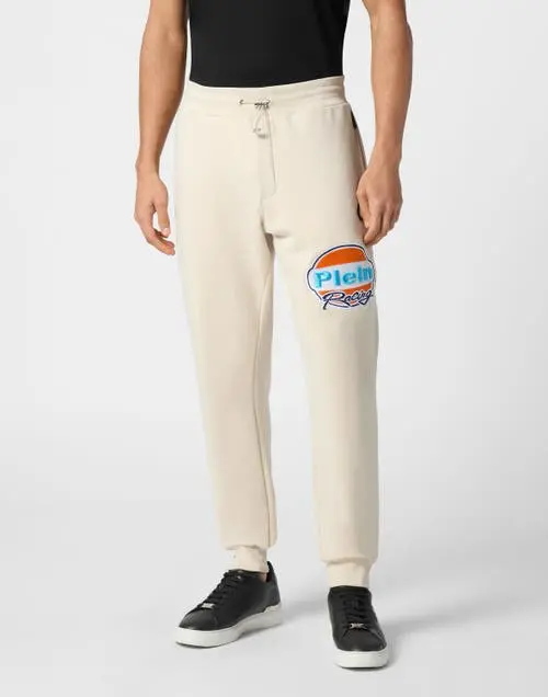 Philipp Plein Jogging Pants Cars Racing - Beige