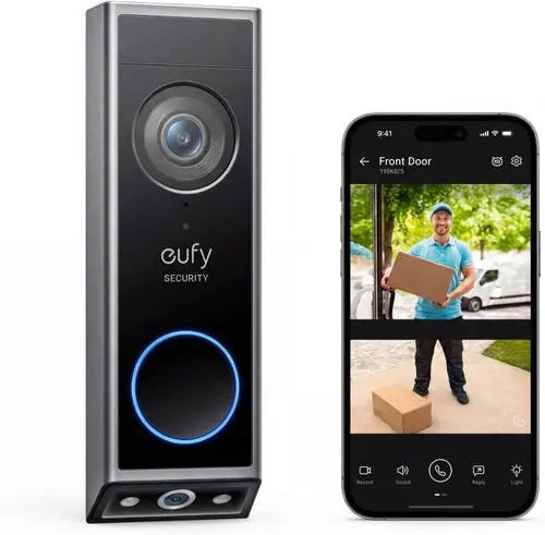 EUFY Video Doorbell E340 - Black
