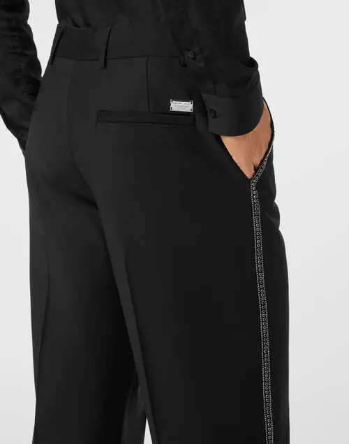 Philipp Plein Wide Leg Trousers