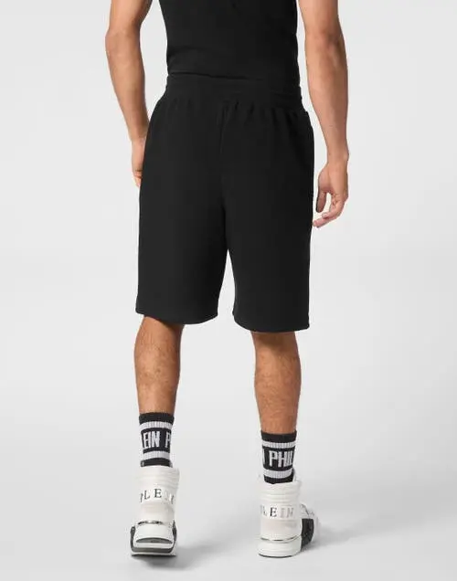 Philipp Plein Jogging Shorts Nickel Placket
