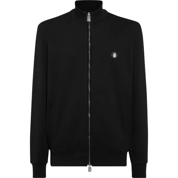 BILLIONAIRE Full-zip Tracksuit Jacket - Black