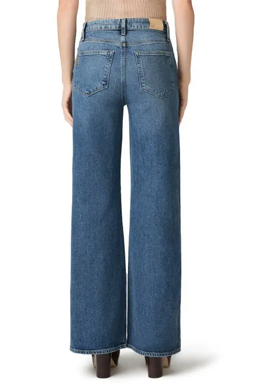 Paige Frances High Waist Wide Leg Jeans