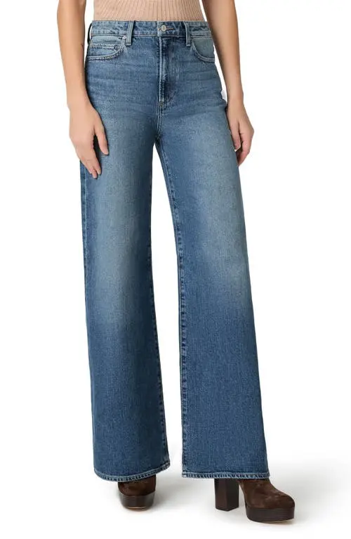 Paige Frances High Waist Wide Leg Jeans