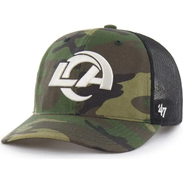 '47 Los Angeles Rams Trucker Adjustable Hat
