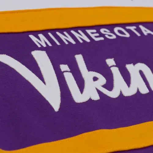 Mitchell & Ness Minnesota Vikings Head Coach Pullover Hoodie - Purple