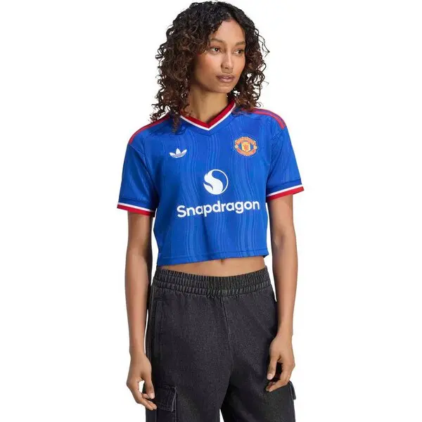 Adidas Manchester United 2026/27 Away Cropped Replica Jersey - Royal