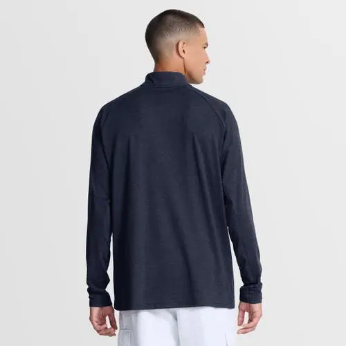 JORDAN BRAND Michigan Wolverines Dri-fit Stride Half-zip Running Top