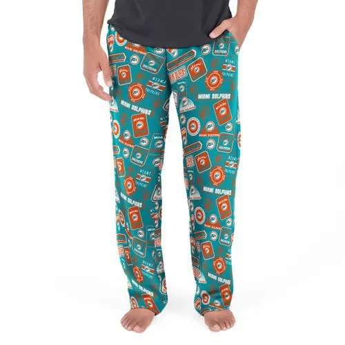 CONCEPTS SPORT Miami Dolphins Throwback Logo Grady Pants - Aqua
