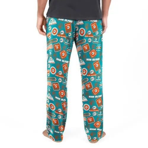 CONCEPTS SPORT Miami Dolphins Throwback Logo Grady Pants - Aqua