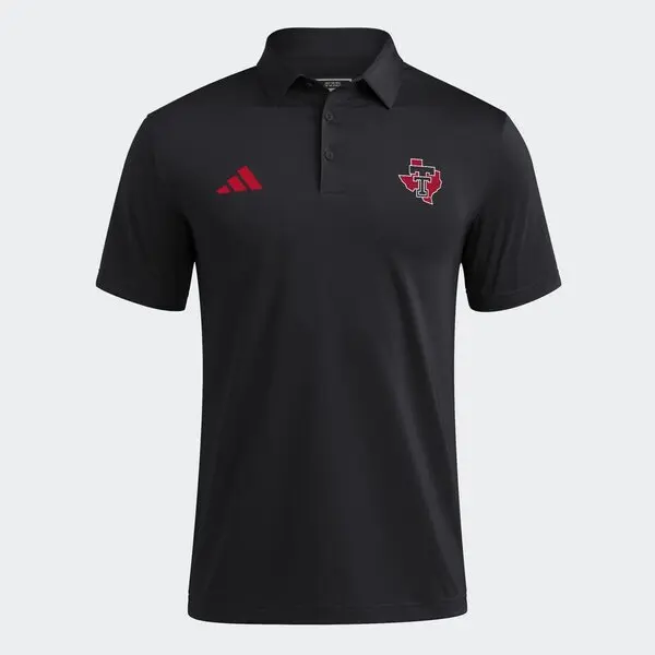Adidas Texas Tech Red Raiders Ultimate 365 Solid Polo - Black