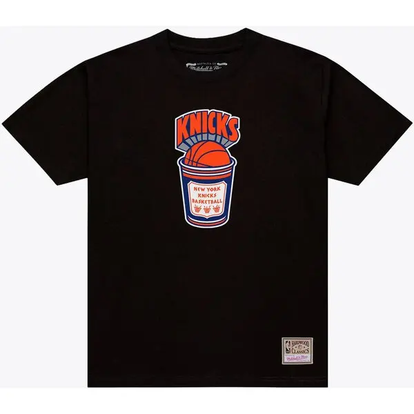 Mitchell & Ness New York Knicks Coffee Cup T-shirt