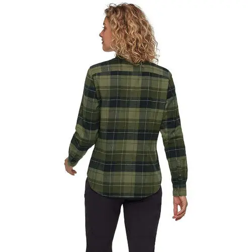 MAMMUT Trovat Long-sleeve Shirt - Marsh/black