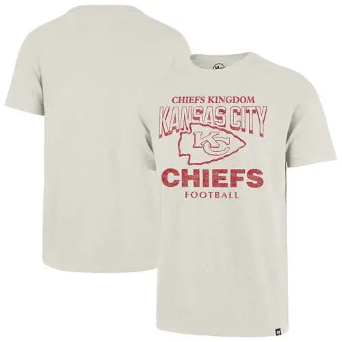 '47 Kansas City Chiefs Head On Scrum Slub T-shirt - Natural
