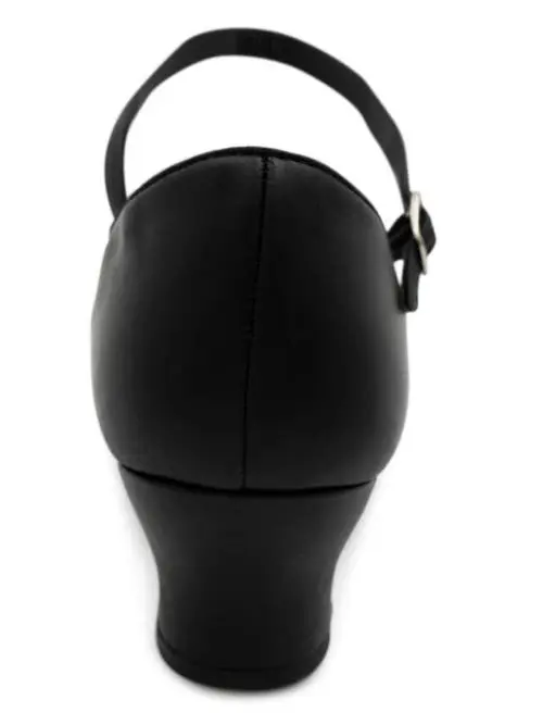 CAPEZIO Suede Sole Jr. Footlight Character Shoe