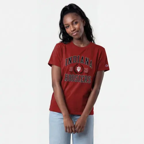 Champion Indiana Hoosiers Lifestyle T-shirt - Crimson