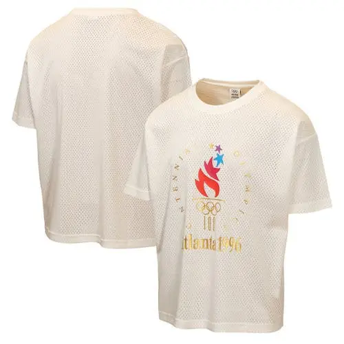 OUTERSTUFF 1996 Atlanta Summer Olympics Mesh Jersey - Cream