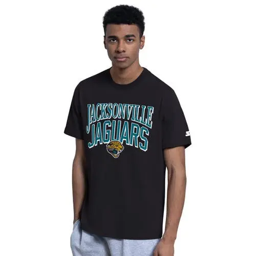 STARTER Heather Gray Jacksonville Jaguars Two-pack Throwback Logo T-shirt Set