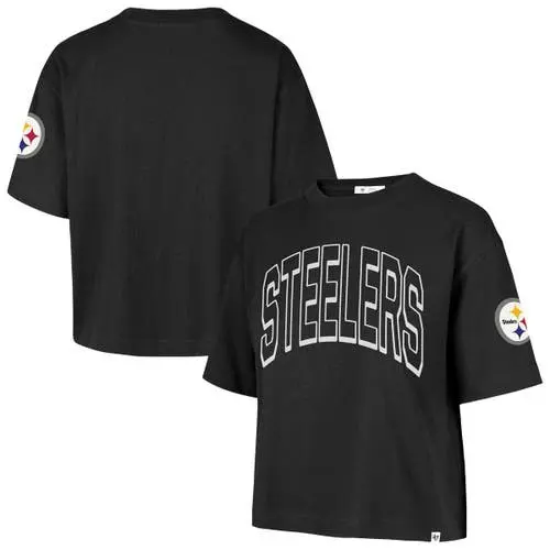 '47 Pittsburgh Steelers Call Out Reed City T-shirt - Black