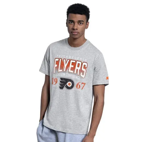 STARTER Heather Gray Philadelphia Flyers Two-pack T-shirt Set