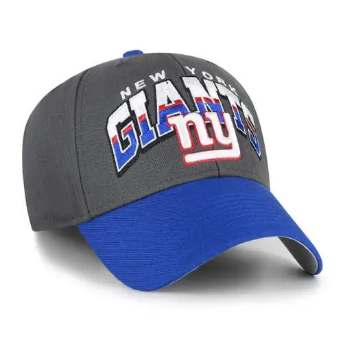 '47 New York Giants Split Block Mvp Adjustable Hat