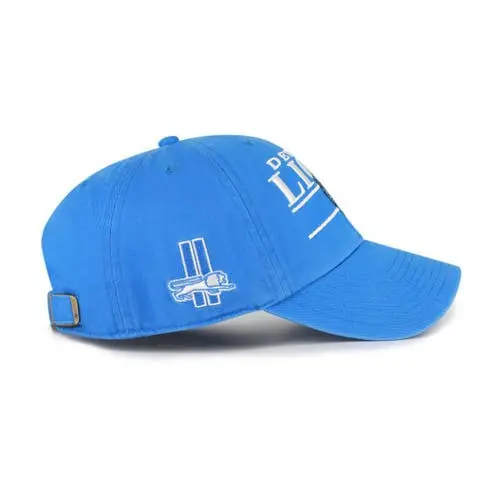 '47 Detroit Lions Throwback Graphic Clean Up Adjustable Hat