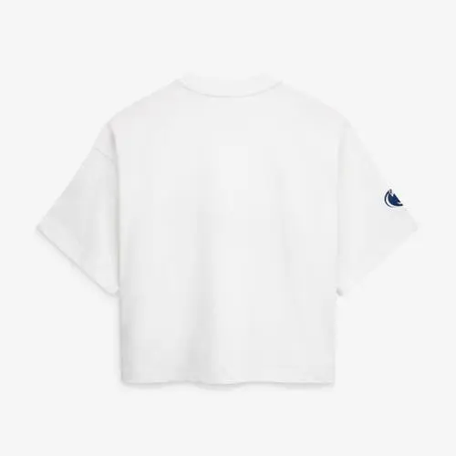 Adidas Penn State Nittany Lions Cropped Baseball Fashion Jersey By - White