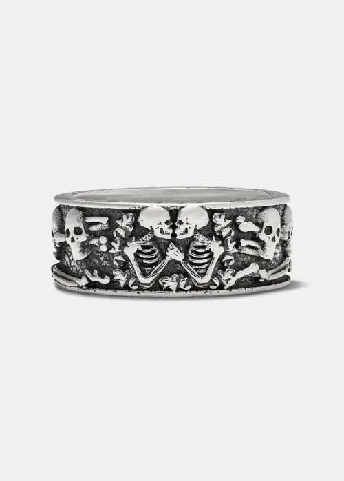 DISTURBIA Amorata Thick Sterling Ring