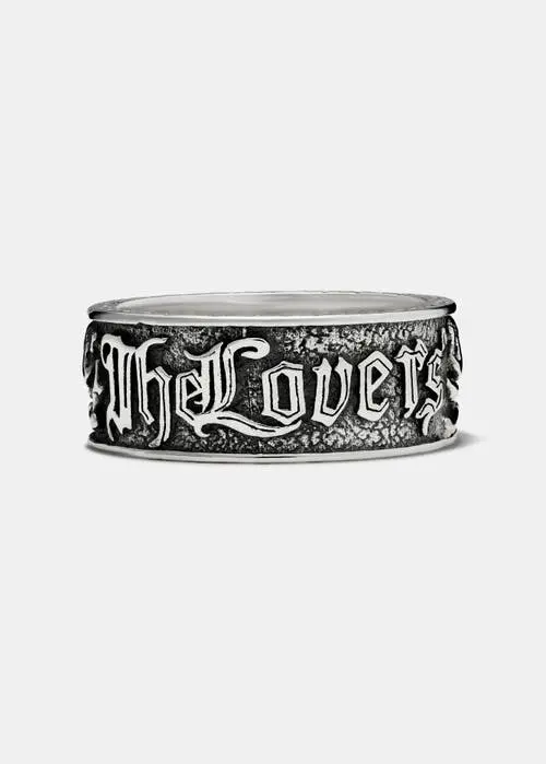 DISTURBIA Amorata Thick Sterling Ring