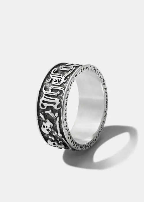 DISTURBIA Amorata Thick Sterling Ring
