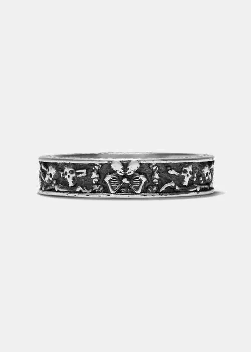 DISTURBIA Amorata Thin Sterling Ring