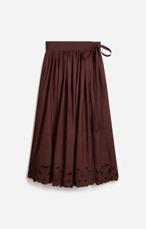Vanessa Bruno Guillaume Wrap Maxi Skirt