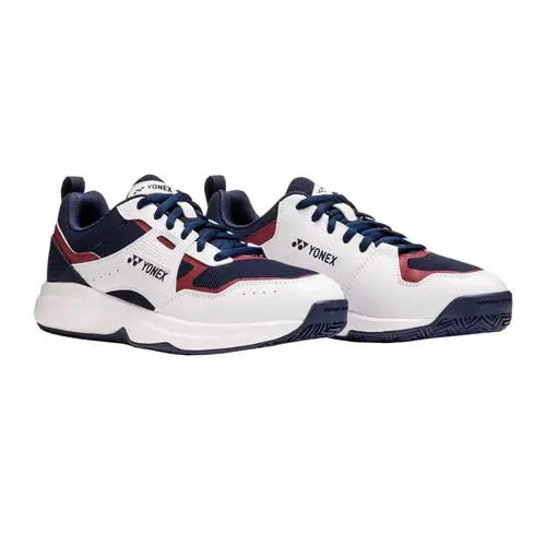 YONEX Power Cushion Pro-move Classic Tennis Shoes - White/navy/red