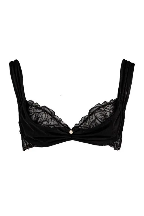 HOUSE OF SILK Lucy Lace Bra - Plum