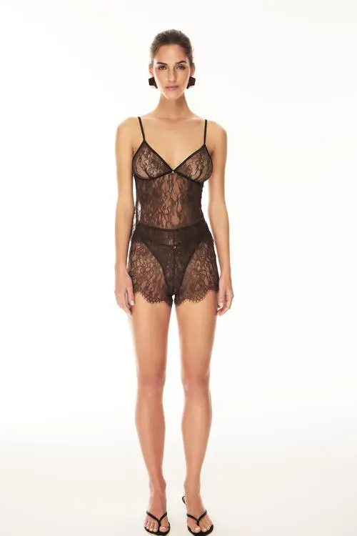 HOUSE OF SILK Rue Tulle Camisole Set