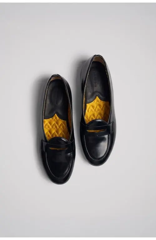 FORTELA Smokedbone Crosby Abrasive Leather Slipper