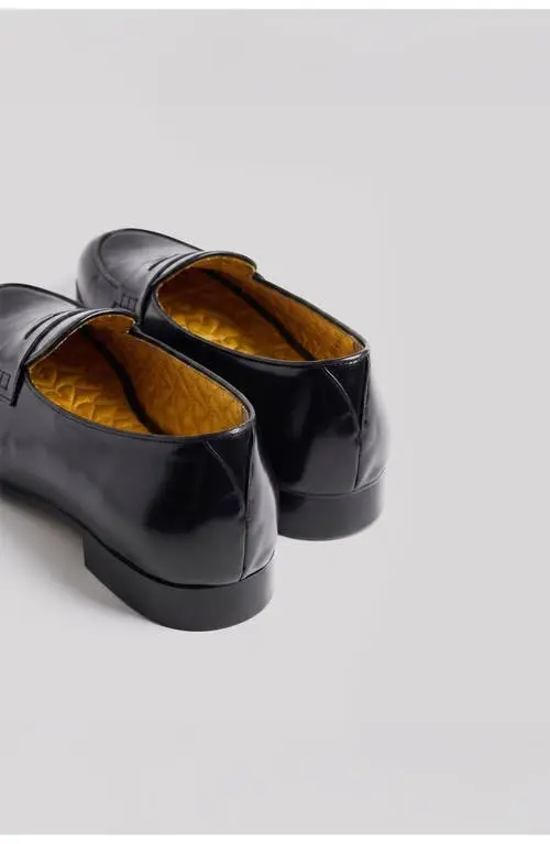 FORTELA Smokedbone Crosby Abrasive Leather Slipper