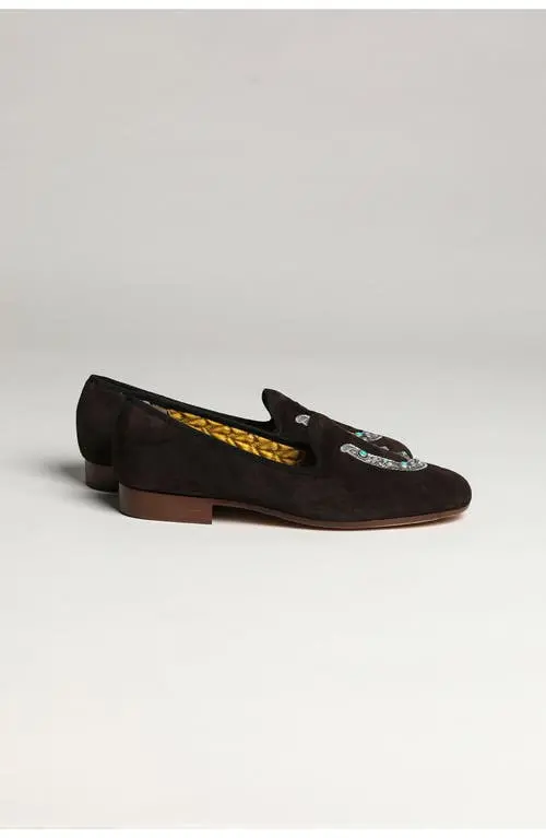 FORTELA Broadway Horse Suede Shoes - Brown
